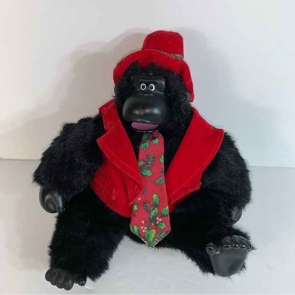 Toys | Vintage Gorilla Stuffed Animal Plush 9s Magogo Sings Moves ...